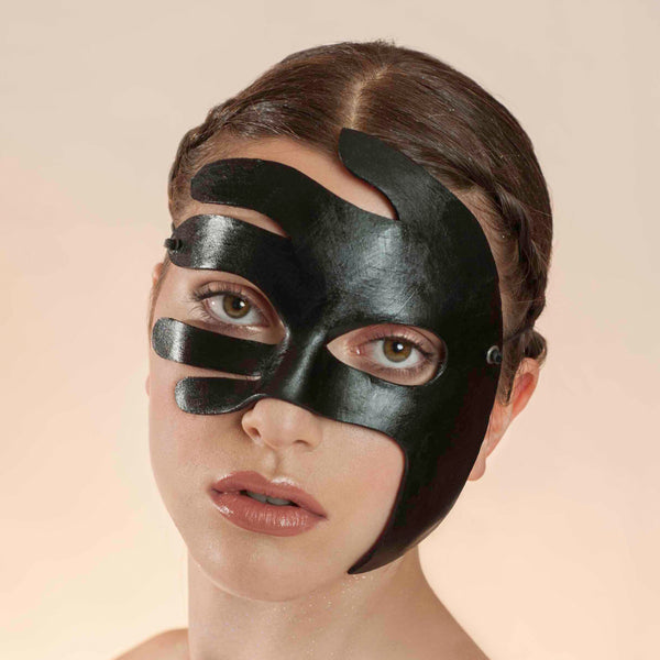 "Cozy" Velvet and Leather Hand Shaped Mask by Wendy Drolma – The ...