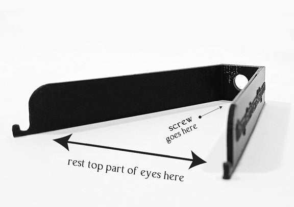 Wall Mounted Mask Display Hanger - #3 – The Mysterious Mask Shop